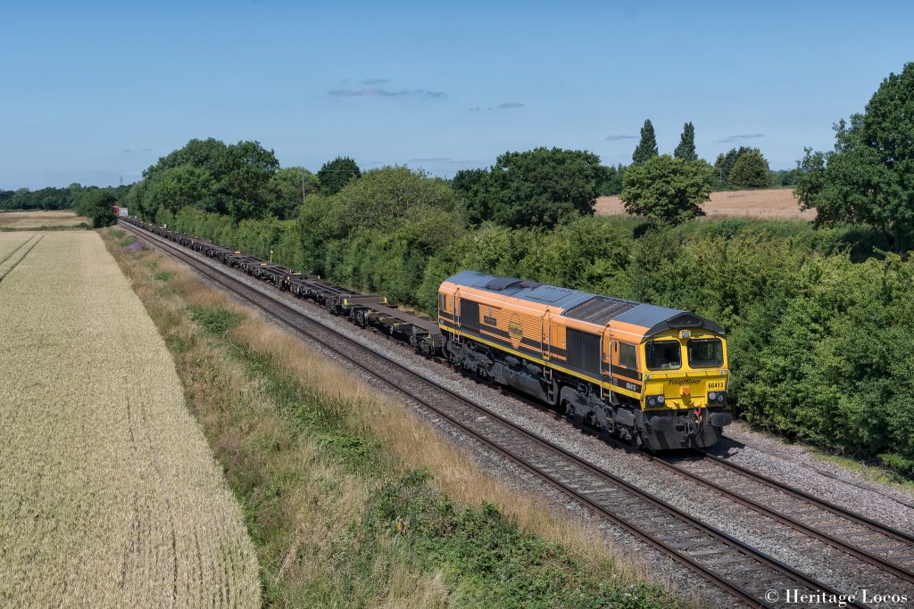 Class 66 diesel-electric freight locomotive