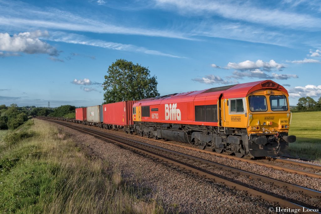 Class 66 diesel-electric freight locomotive